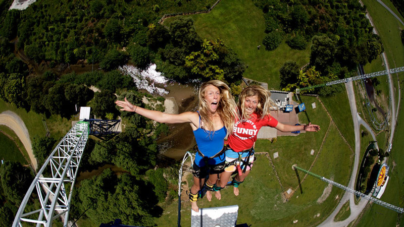 Rotorua - Taupo - Waitomo - Bungy Jumping