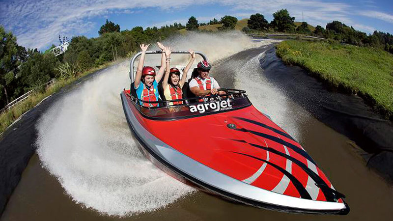 Rotorua - Taupo - Waitomo - Bungy Jumping