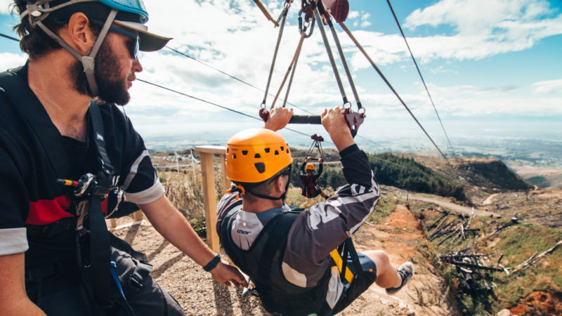 Zipline Tour - Christchurch Adventure Park - Epic deals and last minute ...