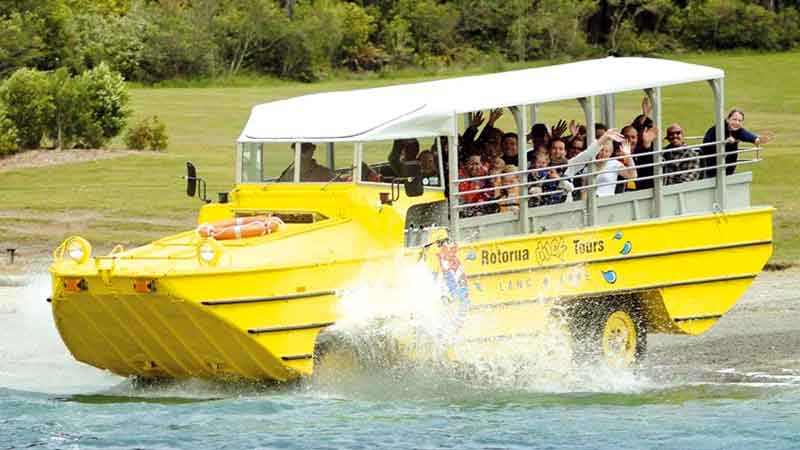 Rotorua Duck Tours - Amphibious Vehicle City & Lakes Tour - Epic deals ...